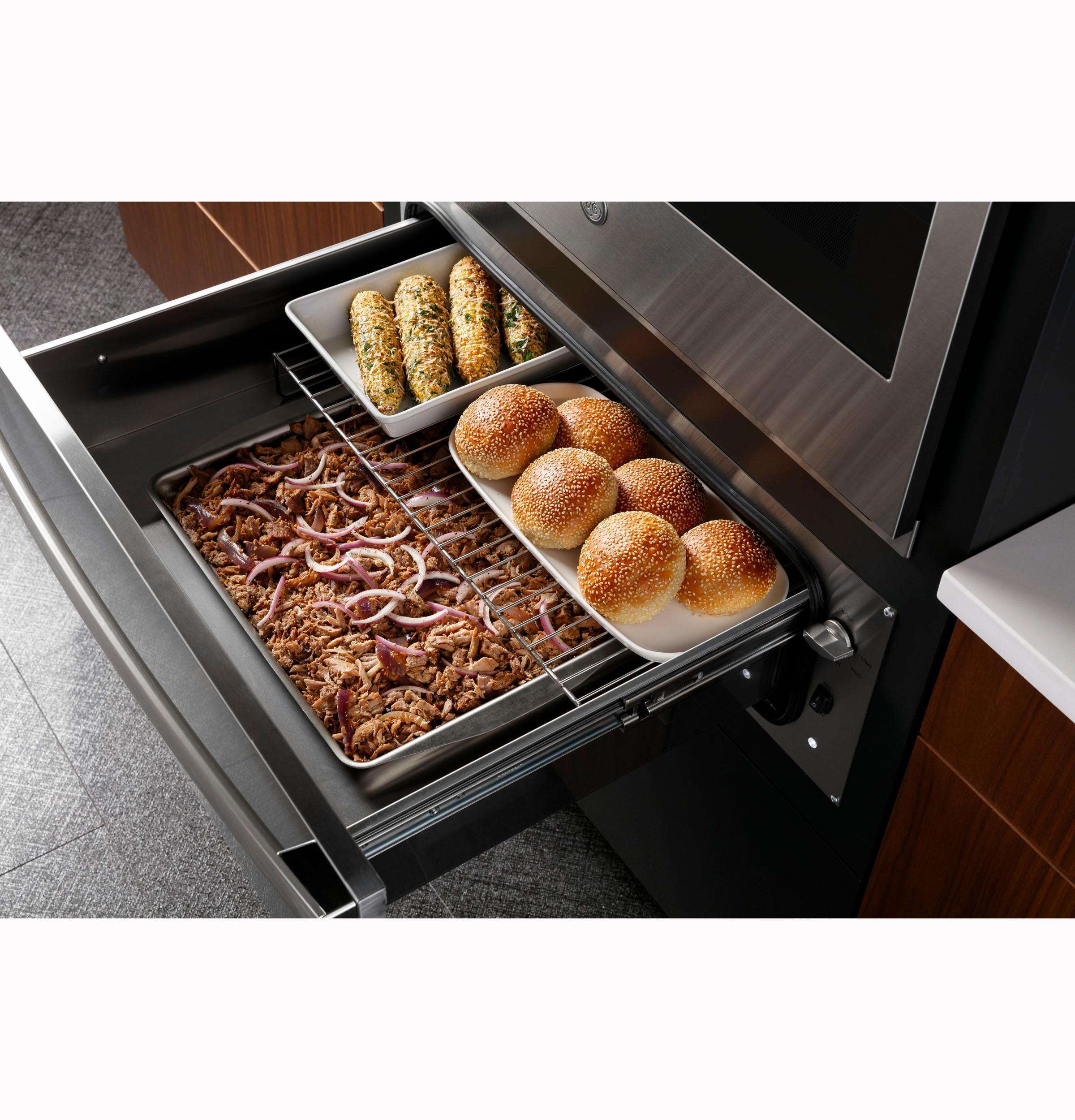 GE Profile 30" Warming Drawer - Mendoza Appliances